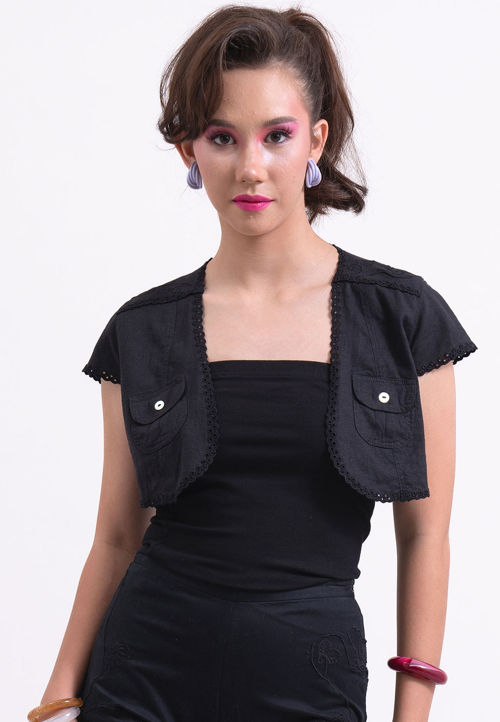 Ciya Bolero – Uluwatu Handmade Balinese Lace