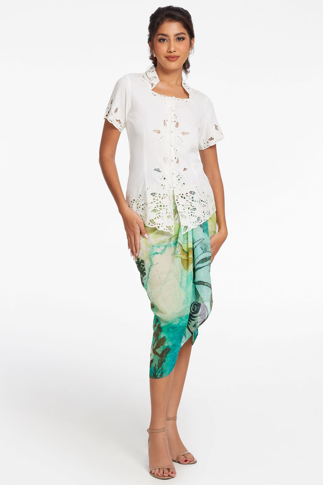 Handmade Balinese Lace Kebaya – Uluwatu Handmade Balinese Lace