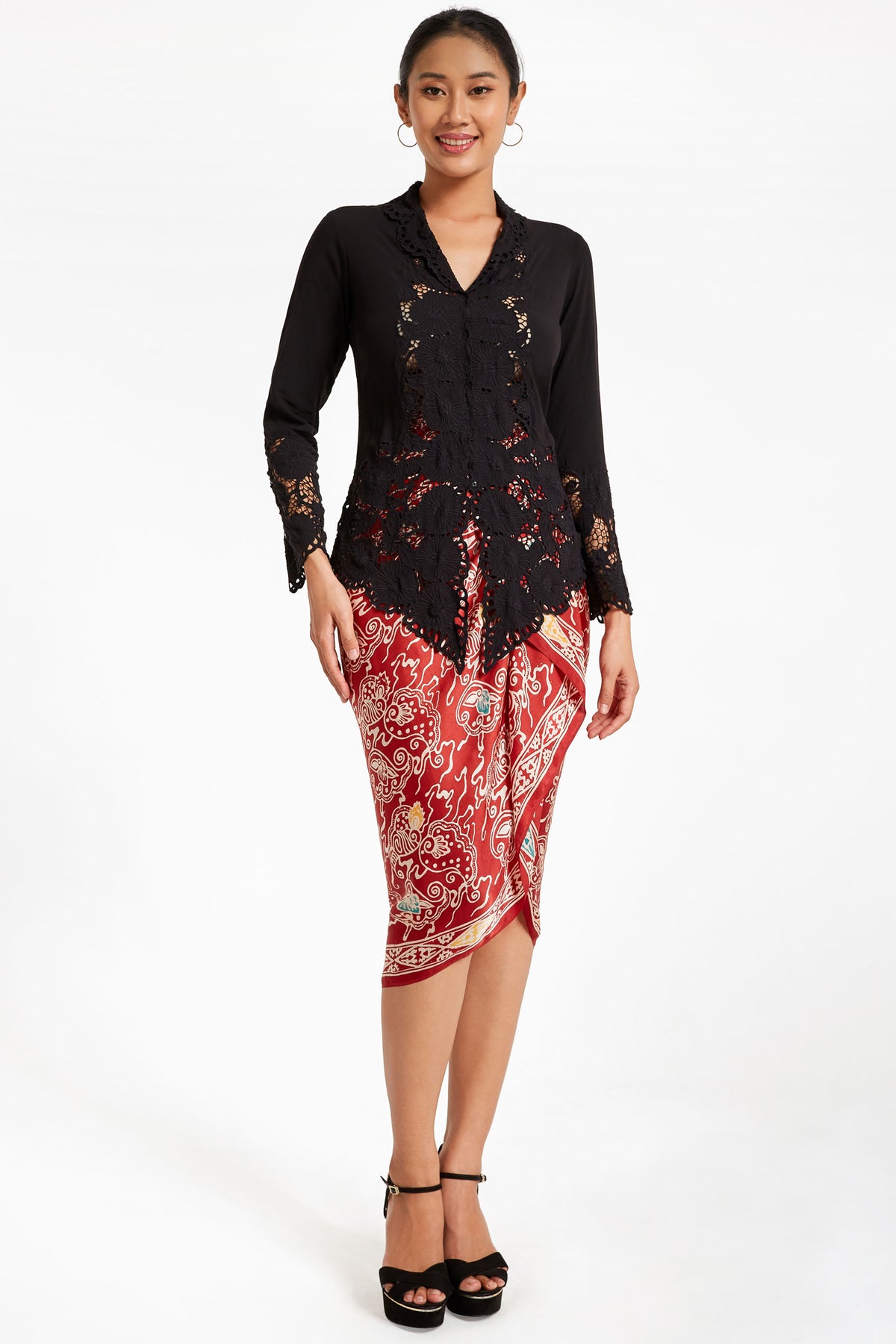 Handmade Balinese Lace Kebaya – Uluwatu Handmade Balinese Lace