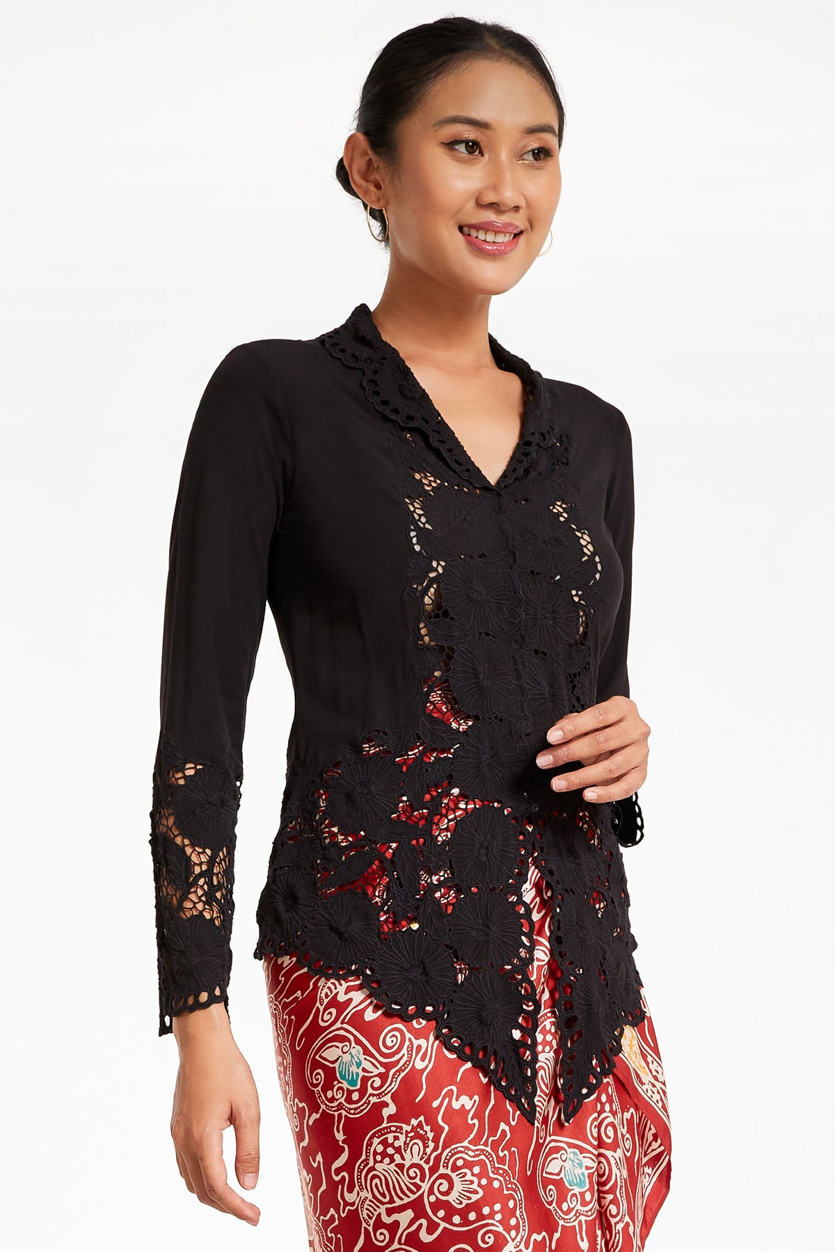 Handmade Balinese Lace Kebaya – Uluwatu Handmade Balinese Lace